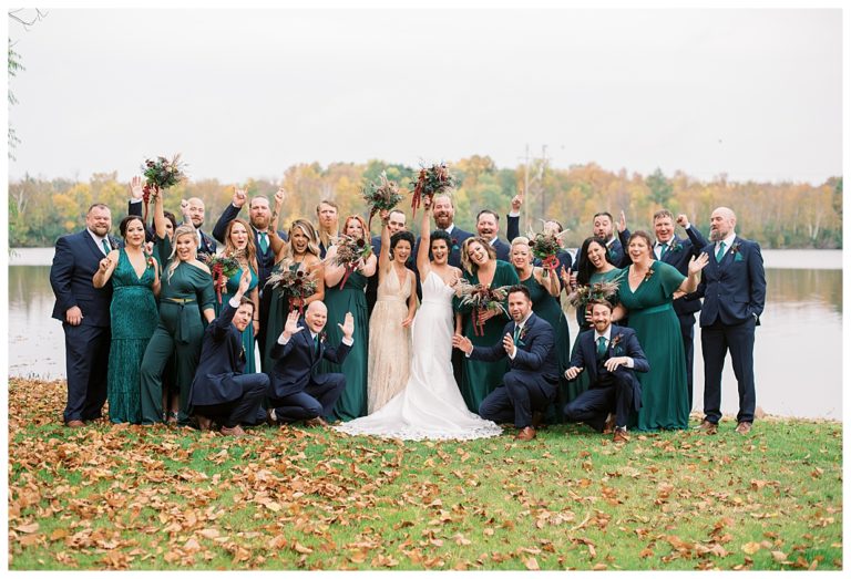 A Fun Fall Lake Wedding In Central Minnesota • Xsperience Photography
