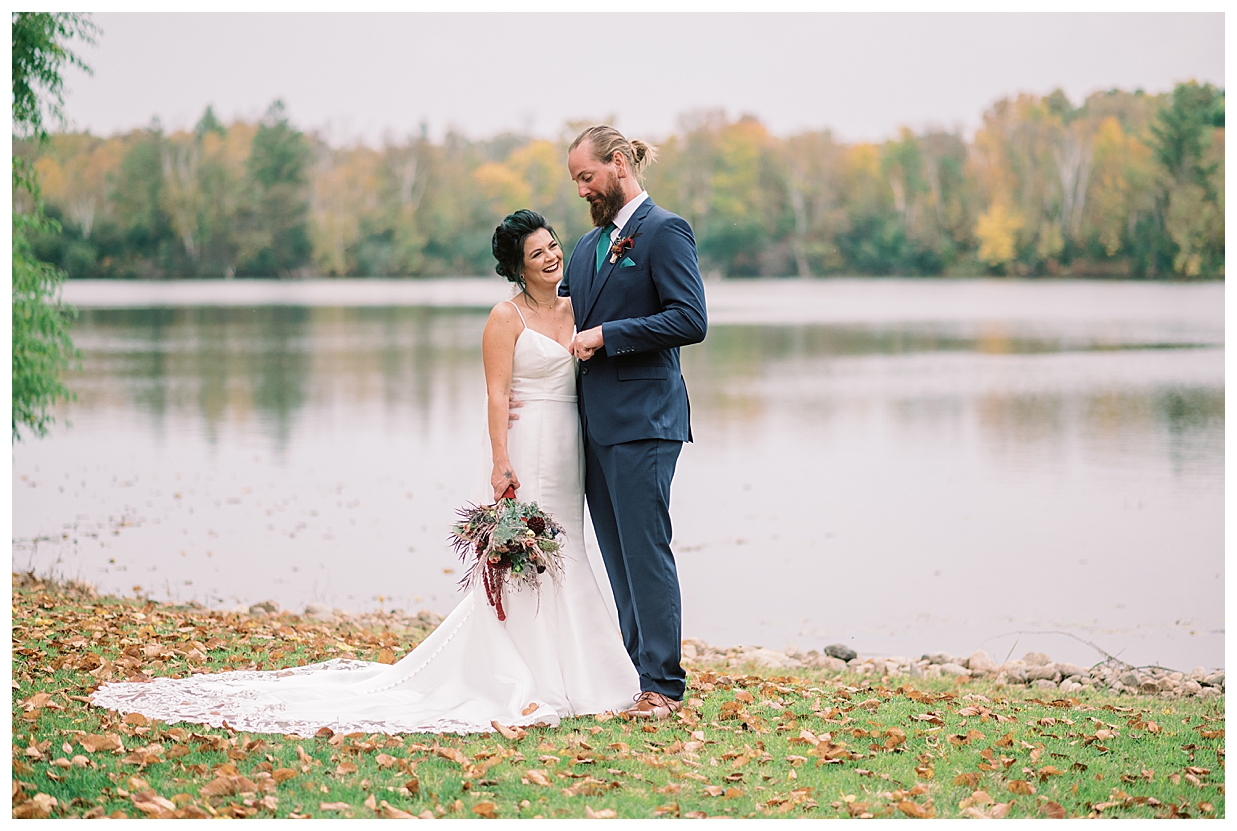A Fun Fall Lake Wedding In Central Minnesota • Xsperience Photography